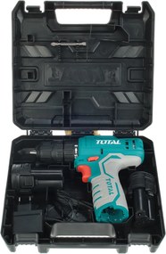 Vrtací šroubovák aku, 12 V Li-ion (2 × ), 1500 mAh TOTAL TDLI12325