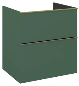 Elita Look, skříňka pro umyvadlo na pultovou desku 60x45x64 cm 2S PDW, zelená matná, ELT-168564