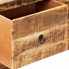 TV stolek 120 x 30 x 40 cm hrubé mangovníkové dřevo 320460