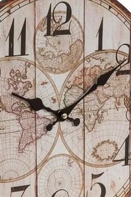 Nástěnné hodiny My-flair World Map