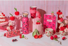 Béžový keramický hrnek 250 ml Cherries – Sass &amp; Belle