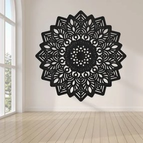Dřevěný nástěnný obraz mandala ve tvaru slunce | SENTOP HDF0319-B