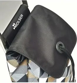 Rolser I-Max Sahara 6 nákupní taška na kolečkách, černá / doprodej