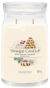 Yankee Candle Signature svíčka velká Spun Sugar Flurries, 567g