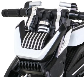 Tomido Dětská elektrická motorka Future bílá