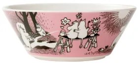 Miska Moomin Love Pink 15 cm Arabia