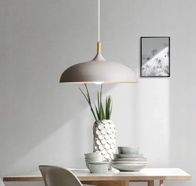 Toolight Anzo, stropní svítidlo 1xE27, APP179-1CP, šedá, OSW-00183