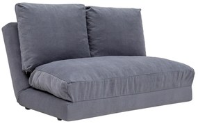 Designová rozkládací pohovka Wandella 120 cm šedá