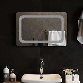 Koupelnové zrcadlo s LED osvětlením 60x40 cm 151782