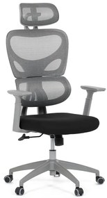 Autronic Kancelářská židle KA-K2081 Barva opěráku: Šedá