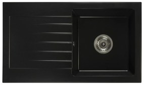 Kuchyňský dřez Lemmion (černá) (bez otvoru pro baterii) (L). 1065944