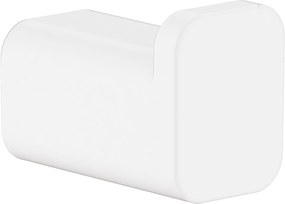 Hansgrohe AddStoris, jednoduchý háček, matná bílá, HAN-41742700