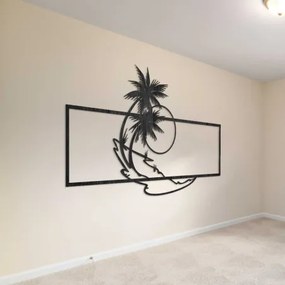 Moderní obraz na zeď palma z dřevěné překližky I SENTOP PR0323