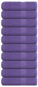 Ručníky FROGN 10 ks fialové 50x100 cm 360 g/m² 136880