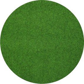 MK Original: Produkty s rodokmenem, Vánoční kruhový koberec pod stromeček Sporting – na ven i na doma, 240x240 (průměr) kruh, zelená, chodba / předsíň