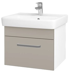 Dřevojas Koupelnová skříň Q UNO SZZ 55 Varianta: N08 Cosmo / Úchytka T02 / N08 Cosmo