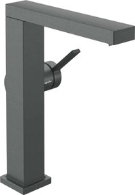 Hansgrohe Tecturis E - Umyvadlová baterie s výpustí Push-Open, CoolStart, EcoSmart+, kartáčovaný černý chrom 73060340