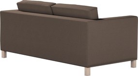 Potah na pohovku IKEA  Karlanda rozkládací, krátký barva hnědá látka pletený vzor