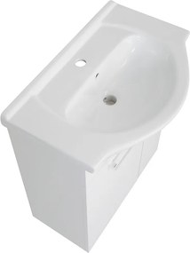 Comodo Koupelnová skříňka s keramickým umyvadlem Luka S 65
