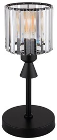 Globo 15742T - Stolní lampa JORDANA 1xE27/60W/230V pr. 15 cm černá