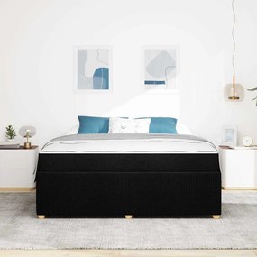 Rám postele Černá 180 x 200 cm textil 3398420