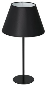 Luminex Stolní lampa ARDEN 1xE27/60W/230V pr. 30 cm černá/bílá LU3484