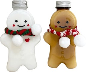 Láhev na vaječný likér GINGER BUDDY 350 ml, červená/zelená