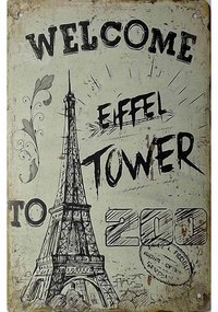 Cedule Welcome Eiffel Tower