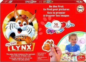 EDUCA My first Lynx - 36 obrázků / 40 dílků / od 2 let