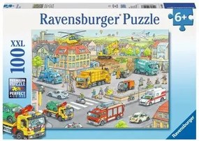 Ravensburger Stroje ve městě / 100 dílků  / od 6 let