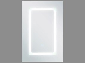 Koupelnová zrcadlová skříňka s LED osvětlením CONDOR Beliani