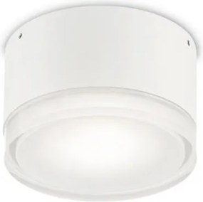 ILUX 168036 Venkovní stropní a nástěnné svítidlo Ideal Lux Urano PL1 small bianco 168036 bílé 12cm IP44 - IDEALLUX