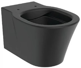 Ideal Standard Connect Air - Závěsné WC Rimless, černá E2288V3