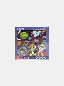 Sinsay - Magnetické puzzle s vesmírným motivem 40 kusů - vícebarevná