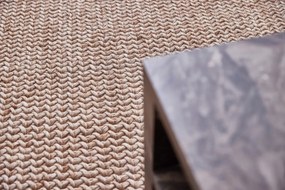 Diamond Carpets India, Ručně vázaný kusový koberec Sigma Sand DESP P106 Brown Mix, 80x150, béžová, ložnice