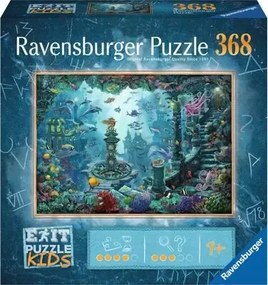 Ravensburger Exit KIDS Puzzle Potopená Atlantida / 368 dílků / od 9 le