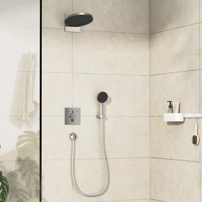 Hansgrohe DuoTurn E, baterie pod omítku pro 2 spotřebiče, chromová, HAN-75417000