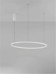 Závěsné LED svítidlo NOVA LUCE TARQUIN 46W 3000K 9345604 stmívatelné Triac