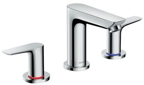 Hansgrohe Talis E - Tříotvorová umyvadlová baterie s odtokovou soupravou s táhlem, chrom 71733000