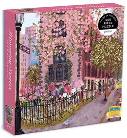 Galison Puzzle Rozkvetlé ulice 500 dílků