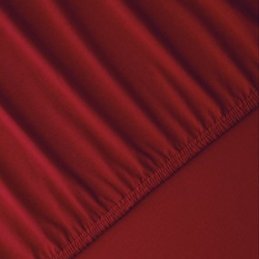 Florella Prostěradlo Avance Jersey 45 Rubin, 140-160x200 cm
