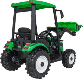 Ramiz MEGA traktor D68 s přívěsem zelený