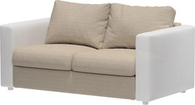 Potah na 2místnou část Vimle barva béžová látka pletený vzor