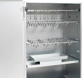 Grilovací trouba / udírna s generátorem kouře pozinkovaná ocel 3200761