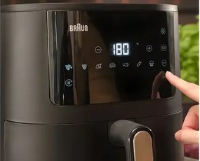 Braun MultiFry 3 HF3030 černá / Horkovzdušná fritéza / 1500 W / 4,3 l