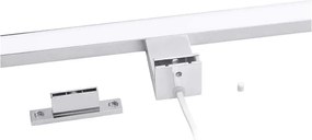 LED koupelnové osvětlení 3v1 WO827, 40 cm, stříbrná