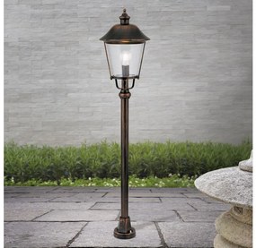 Orion AL 11K/360.44 - Venkovní lampa KENZO 1xE27/100W/230V IP44 bronz/patina