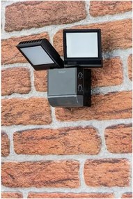 LED reflektor THEBEN s čidlem theLeda S17-100 BK černý 2x8,5W 4000K IP55