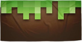 Sablio Ručník Green Blocks - 50x100 cm
