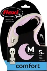 Flexi Comfort M pásek 5m růžové / Vodítko